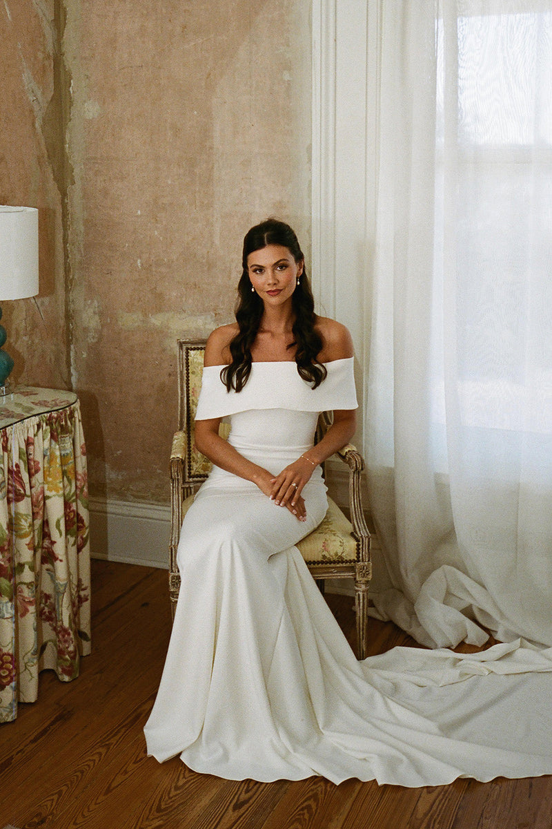 Grace Bride Hannah in the Mila Gown – Grace Loves Lace AU