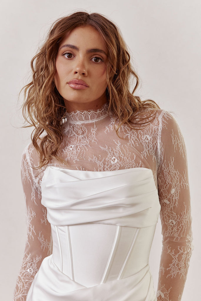 Chantilly Bodysuit | Lace Bodysuit – Grace Loves Lace AU
